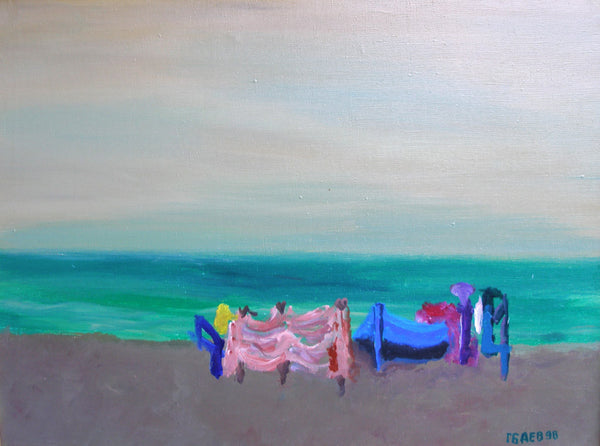 Пейзаж Тагове "georgi-baev-kartini" - Галерия Кавалет